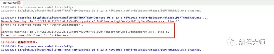 Vtk里出现no override found for'vtkPolyDataMapper'或者'vtkRender' - 知乎