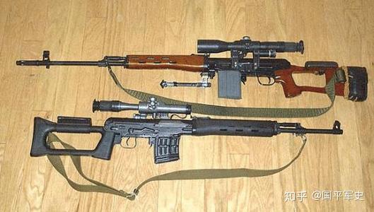 SVD狙击步枪：由于采用半自动射击，精度低于手动狙击步枪 - 知乎