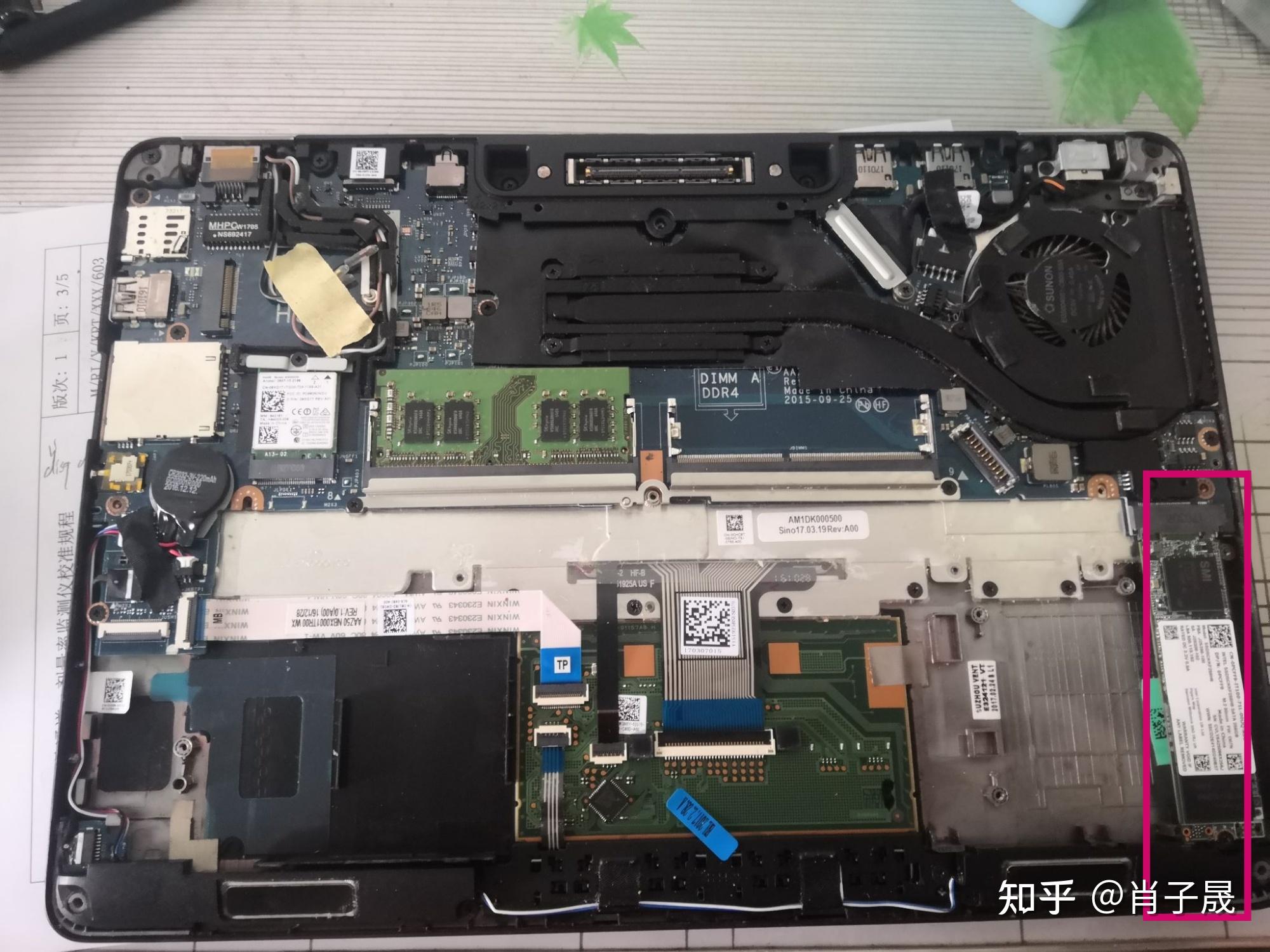 戴尔7270拆机换键盘过程 - 知乎