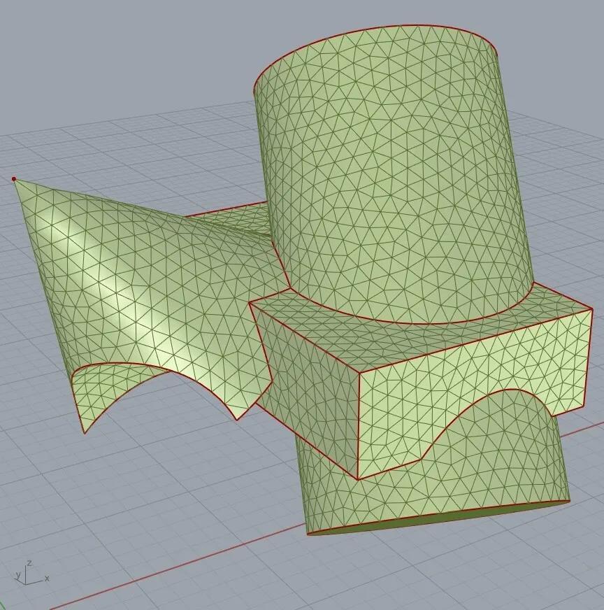 Rhino 7.3 GH 新增工具 TriRemesh - 知乎