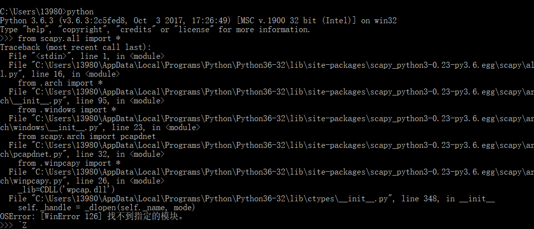 win10环境为Python3安装scapy v2，黑客入门开始 - 知乎
