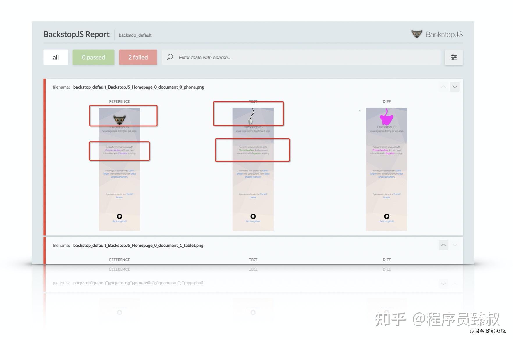 UI自动化测试神器——BackstopJs，了解一下！ - 知乎