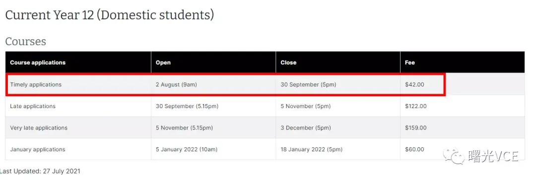 VCE考生请注意！ VTAC志愿填报将于8月2日开启 - 知乎