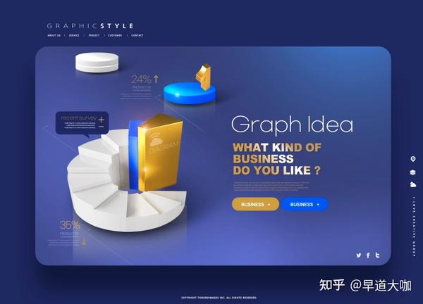 19款高级商务立体数据图表立体海报元素PSD设计素材 Stereo Data Sheet PSD Material - 知乎