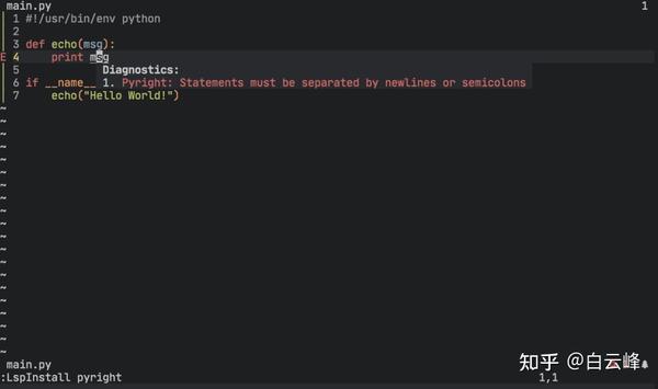Neovim 使用 LSP 取代 VSCode - 知乎