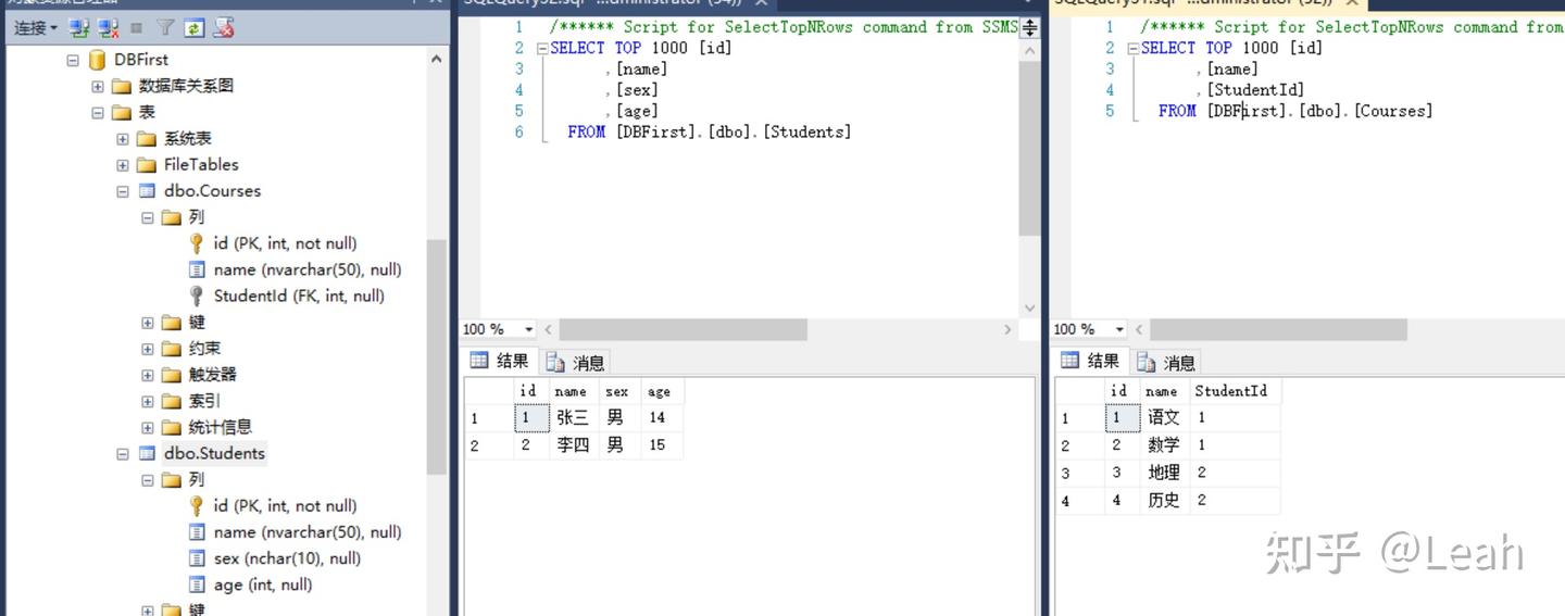 .NET ORM框架EFCore使用入门之CodeFirs、DBFirst - 知乎