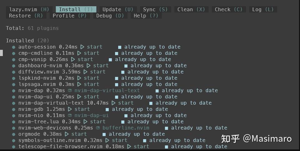 nvim番外之将配置的插件管理器更新为lazy - 知乎