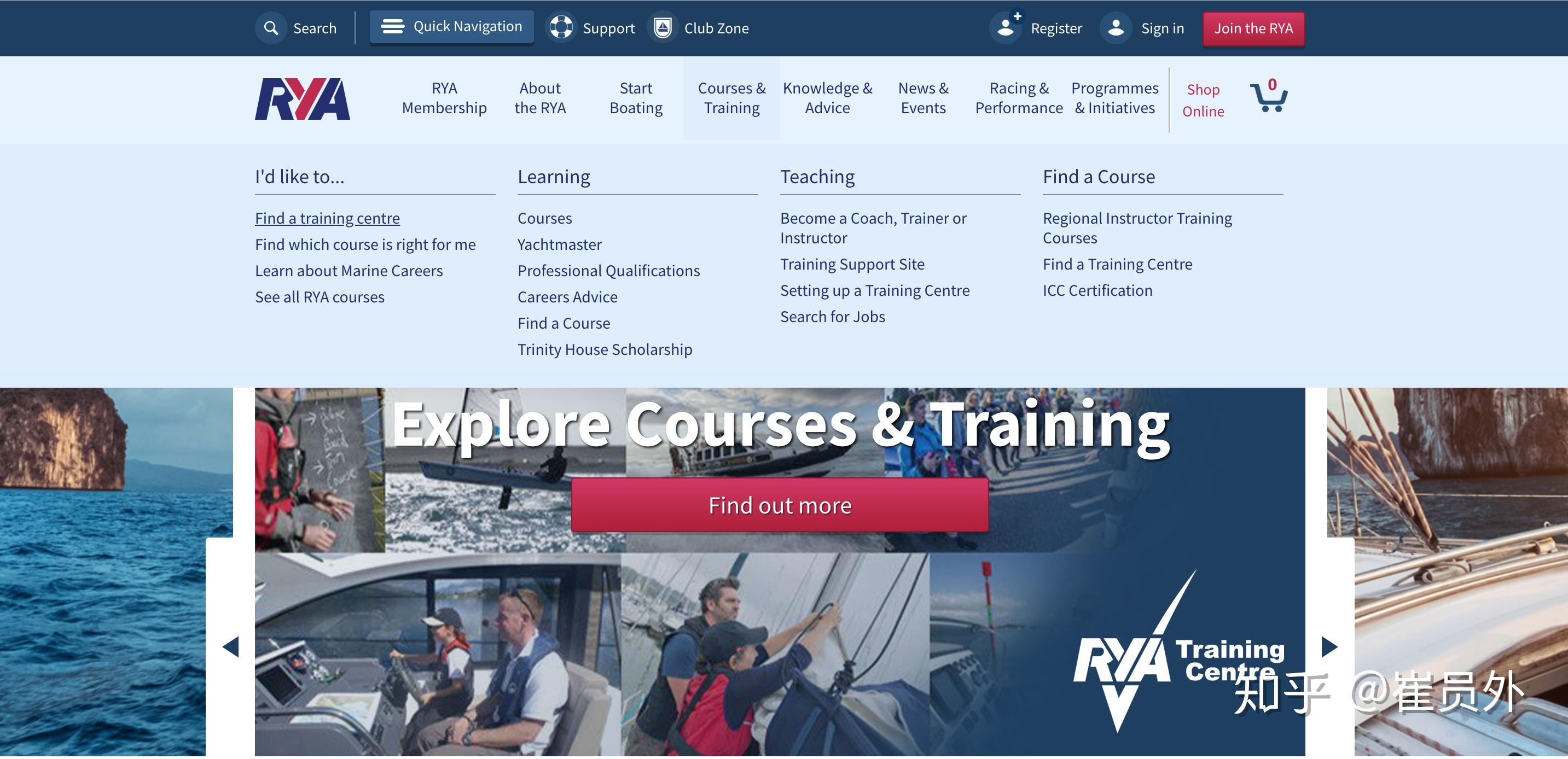 中国大陆有RYA帆船航海证书培训机构吗？ - 知乎