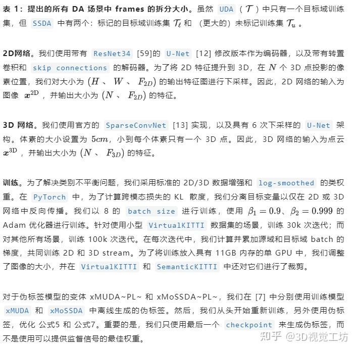 TPAMI 2022｜3D语义分割中域适应的跨模态学习 - 知乎