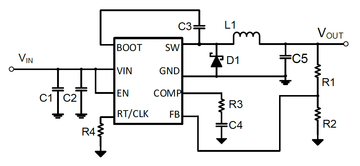 4.5V-60V输入5A降压TPS54560国产替代方案 - 知乎
