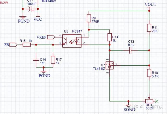 分析一下这个简单的UC3842开关电源设计 - 知乎