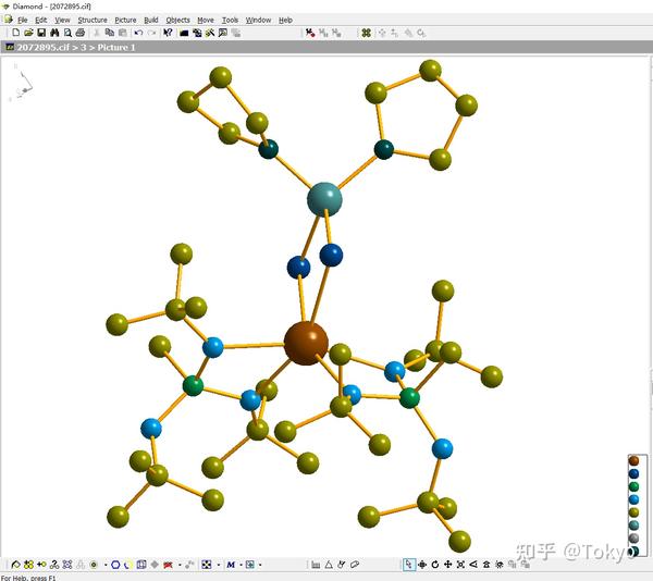 Diamond绘图-绘制Ortep风格的晶体结构图1 - 知乎