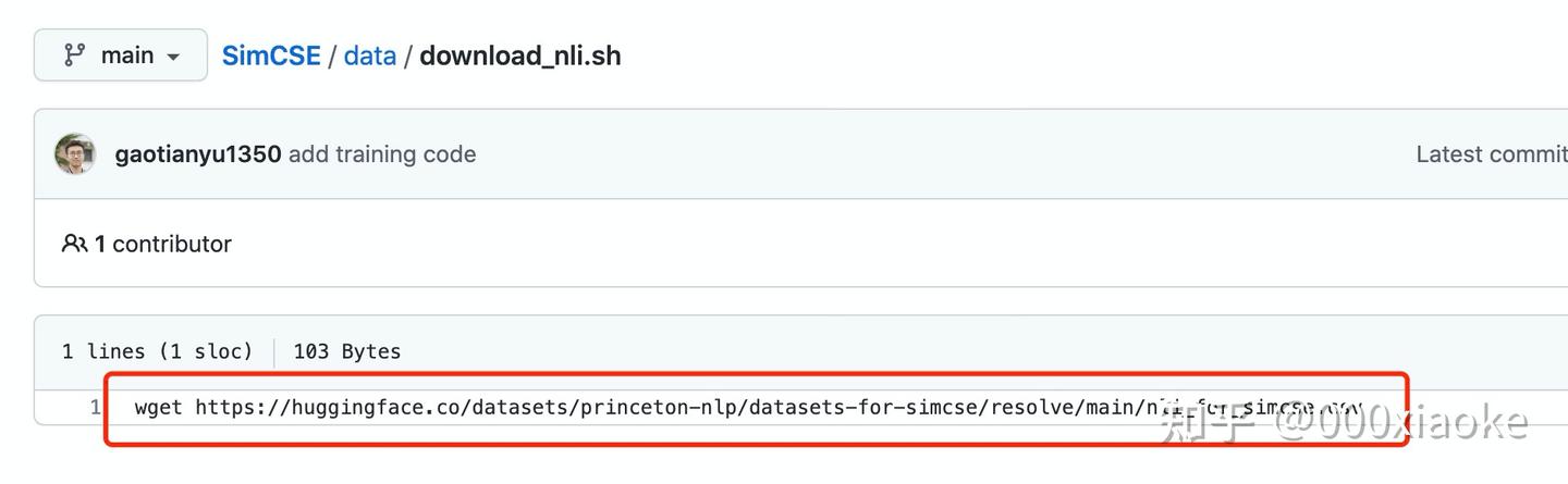 尝试跑simcse-pytorch - 知乎