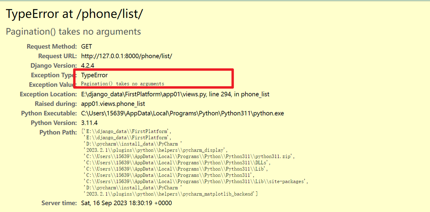 【已解决】Python运行django项目时出现： takes no arguments错误提示 - 知乎