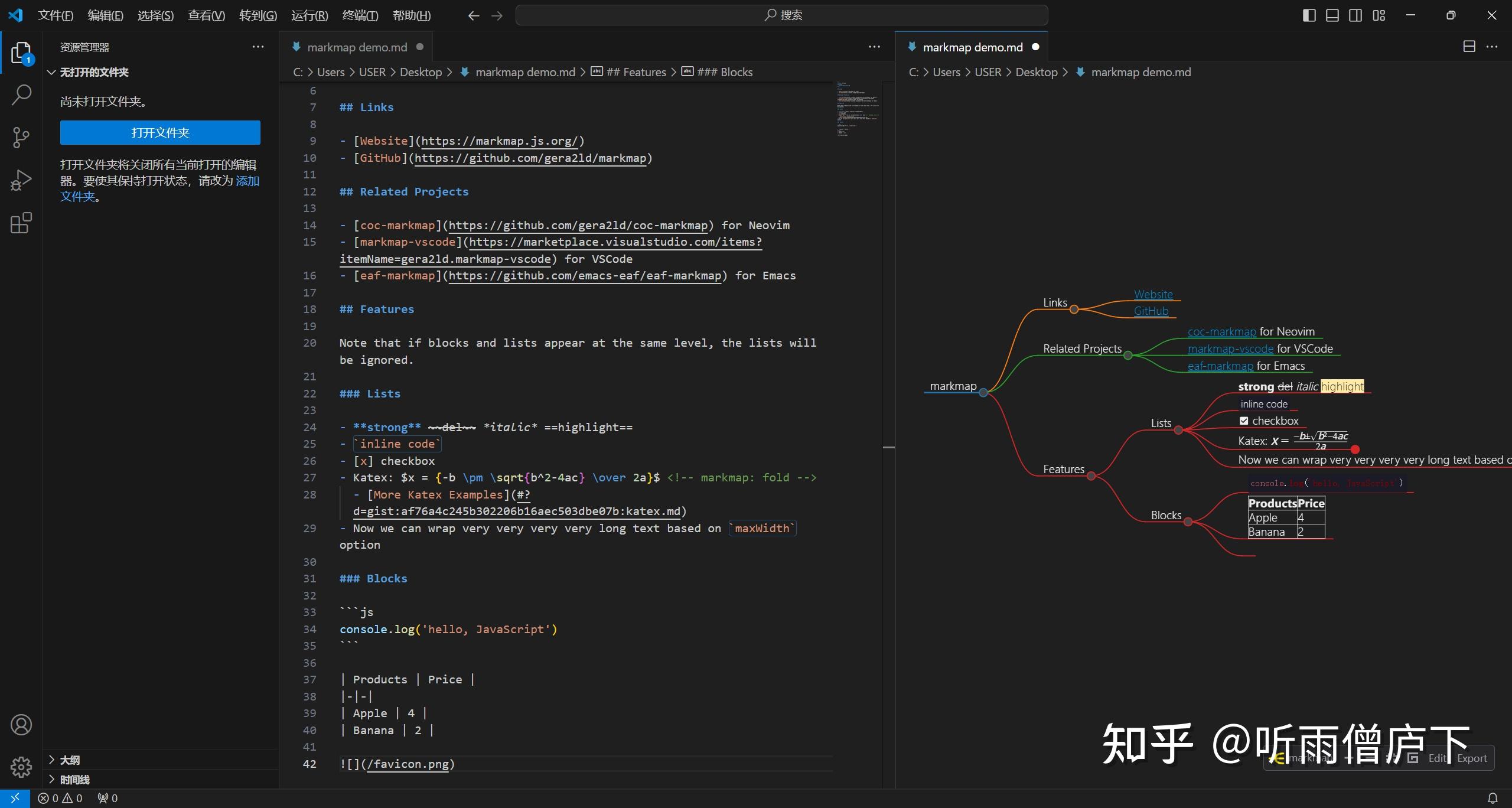 在VScode下画思维导图（1.基于Markmap） - 知乎