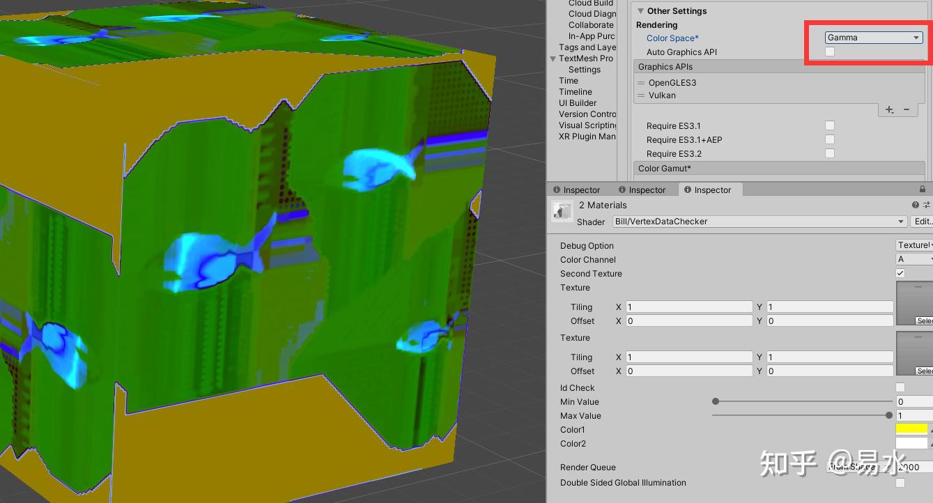 Unity Shader 从Linear空间到Gamma空间的转换 - 知乎
