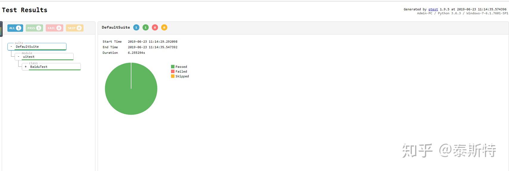 颜值爆表的 UI 测试报告 - ptest - 知乎