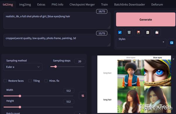 Stable Diffusion Prompt 进阶：混合、组合、“装饰”、Script等 - 知乎
