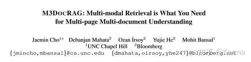 多模态 DailyPapers 2024/11/14 理解生成统一模型&Transformer MoE架构&多模态文档理解 - 知乎