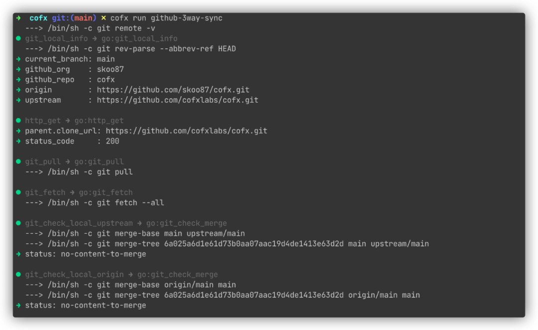 基于 cofx 低代码开发的一个 GitHub 项目三路同步小工具 - 知乎