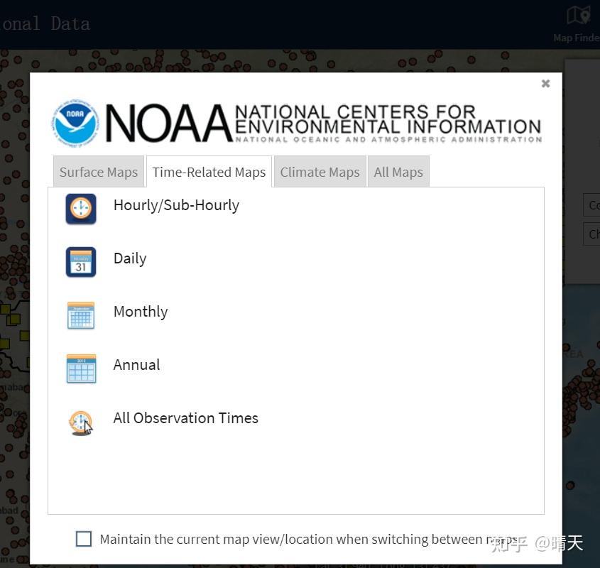 数据下载 | 美国NOAA全球环境（National Centers for Environmental Information） - 知乎