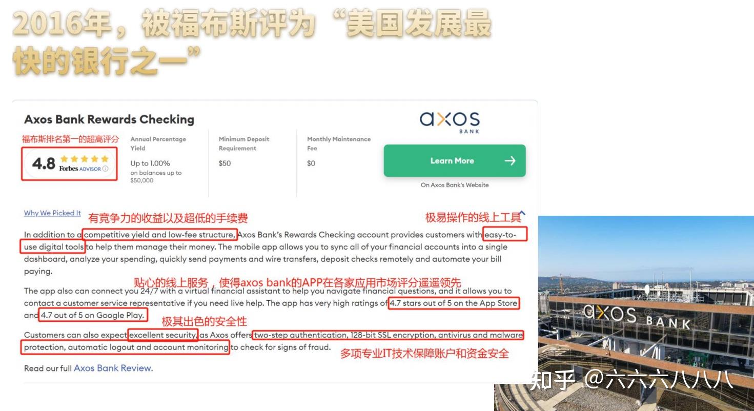2023年加密货币出金的友好银行--Axos Bank美国银行开户，超纲分享！ - 知乎