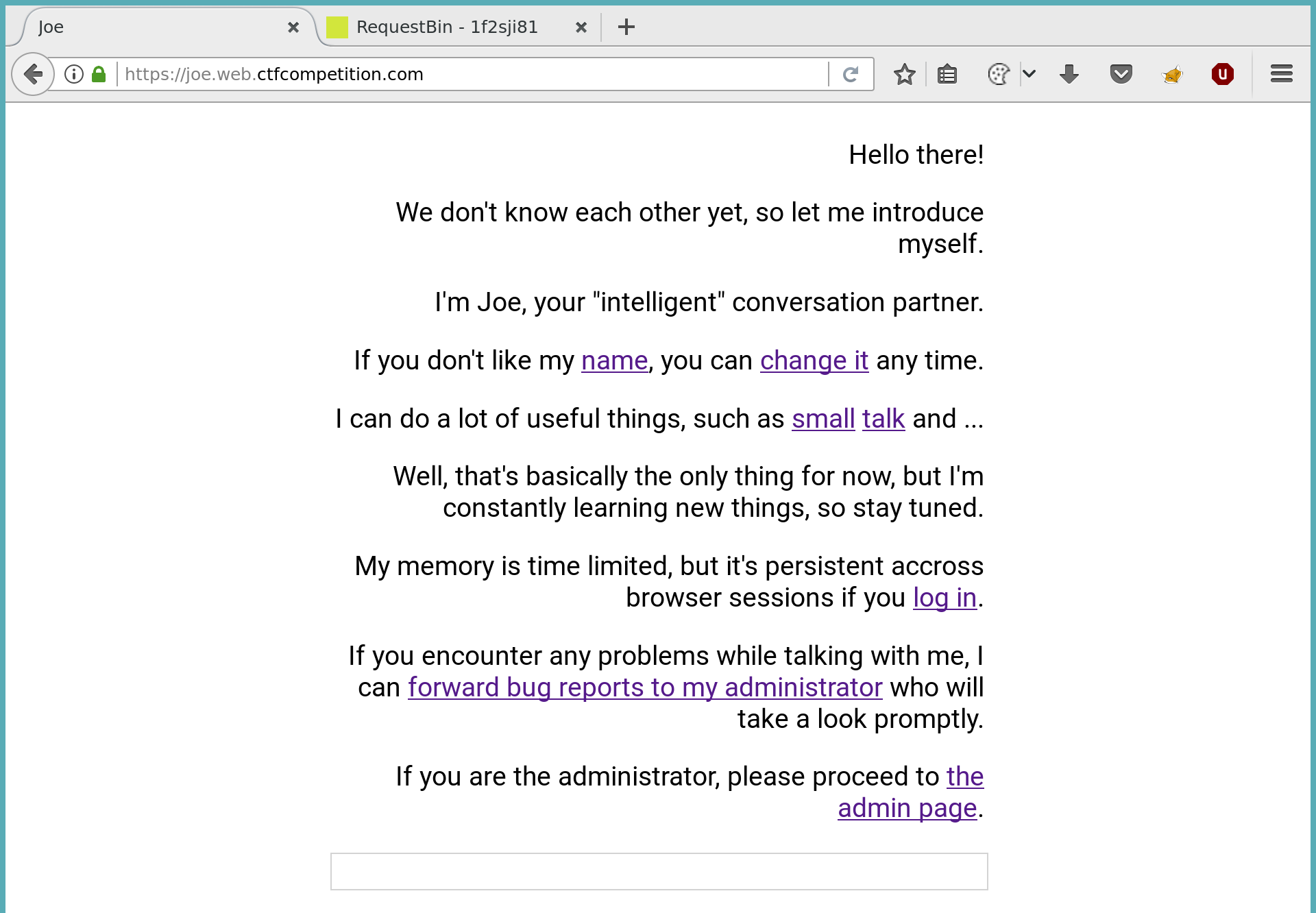 Google CTF - Joe - 知乎