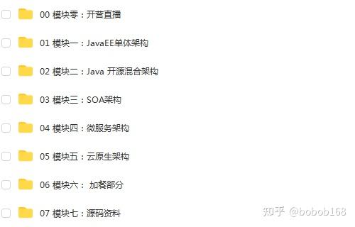 26套java企业级大型项目实战视频云原生、分布式，高并发，高可用，微服务 知乎 