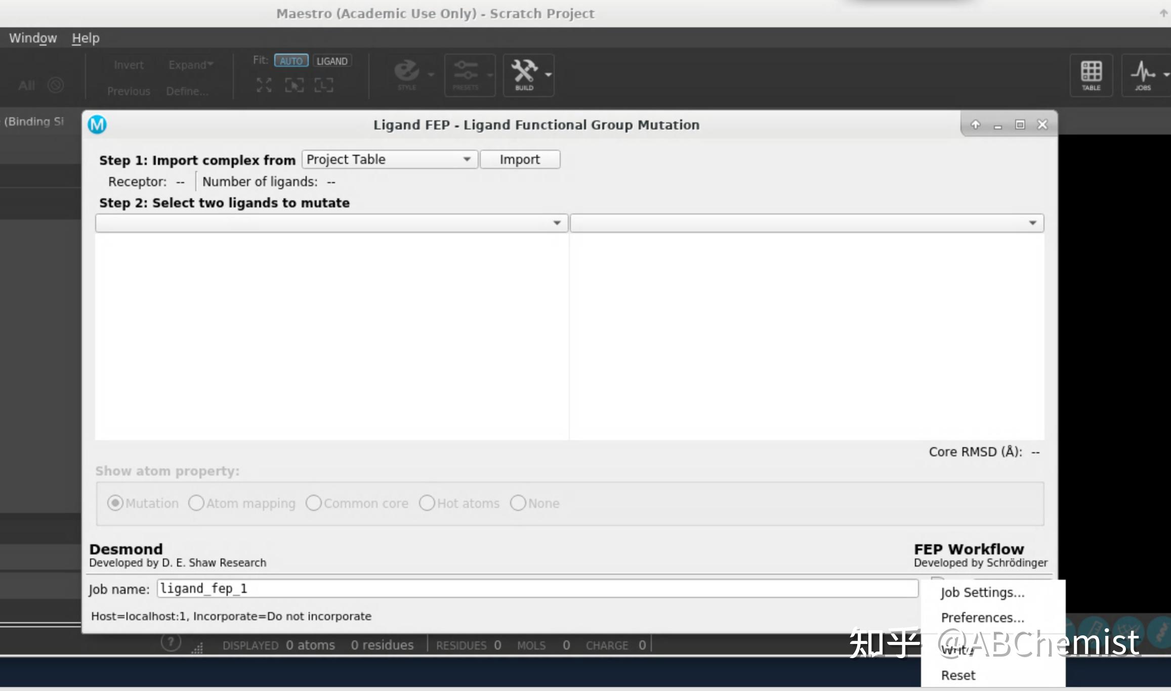 别了，分子对接——学术薛定谔FEP加百度AI脚本任务 - 知乎