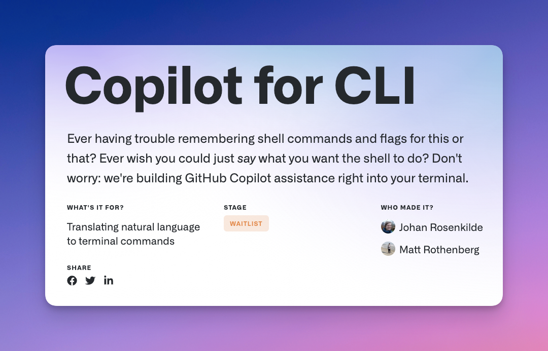 一个命令行的 Copilot：ai-shell - 知乎