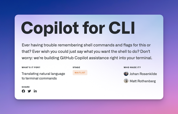 一个命令行的 Copilot：ai-shell - 知乎