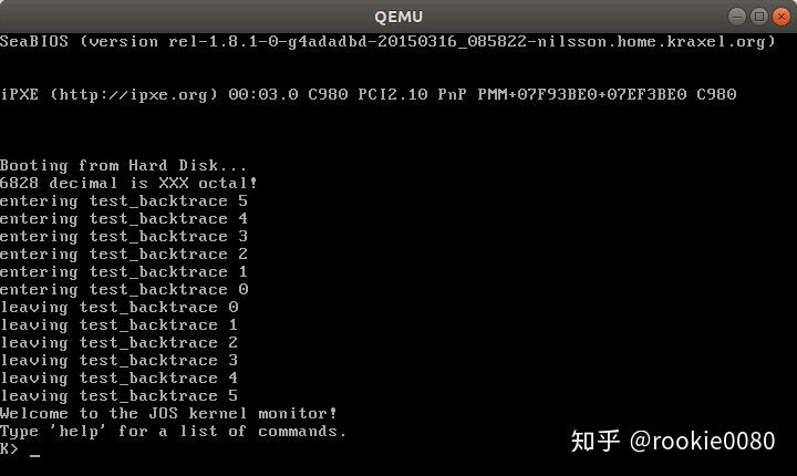 6.828操作系统lab1：booting a PC - 知乎