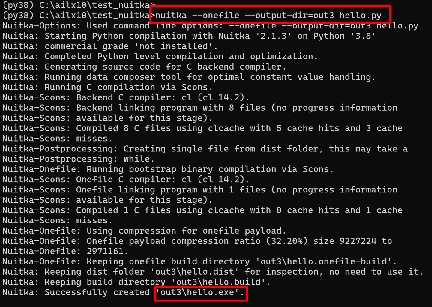 nuitka 打包exe简单教程 - 知乎