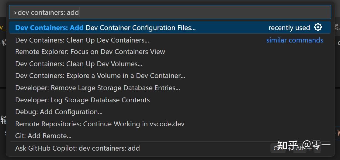 VS Code 配置本地 Dev Container - 知乎