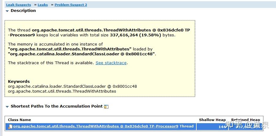 java内存溢出问题分析过程二(附MAT超全操作文档) - 知乎