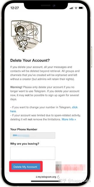 Telegram 如何删除帐号？教你这2 招快速停用并移除帐户！ - 知乎