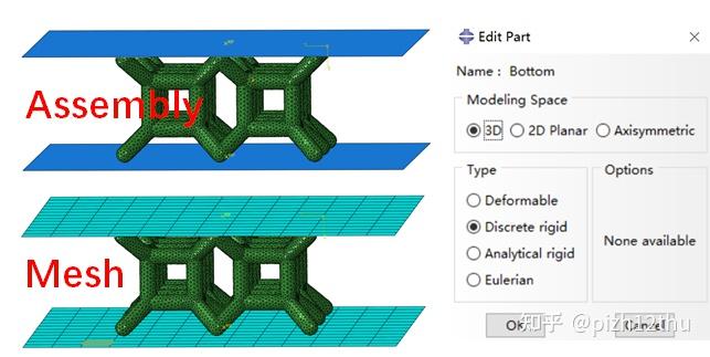 点阵结构仿真计算与ABAQUS二次开发 - 知乎