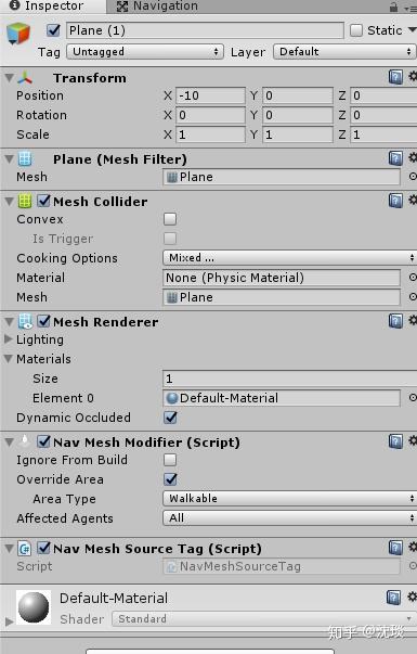 Unity3D新版NavMesh系统功能初步探索 - 知乎 Unity3D新版NavMesh系统功能初步探索 - 知乎