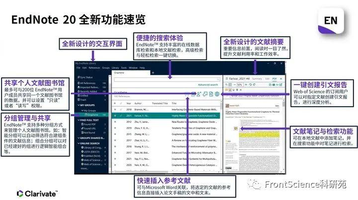 文献管理软件EndNote20，全新的界面和更简洁的流程 - 知乎
