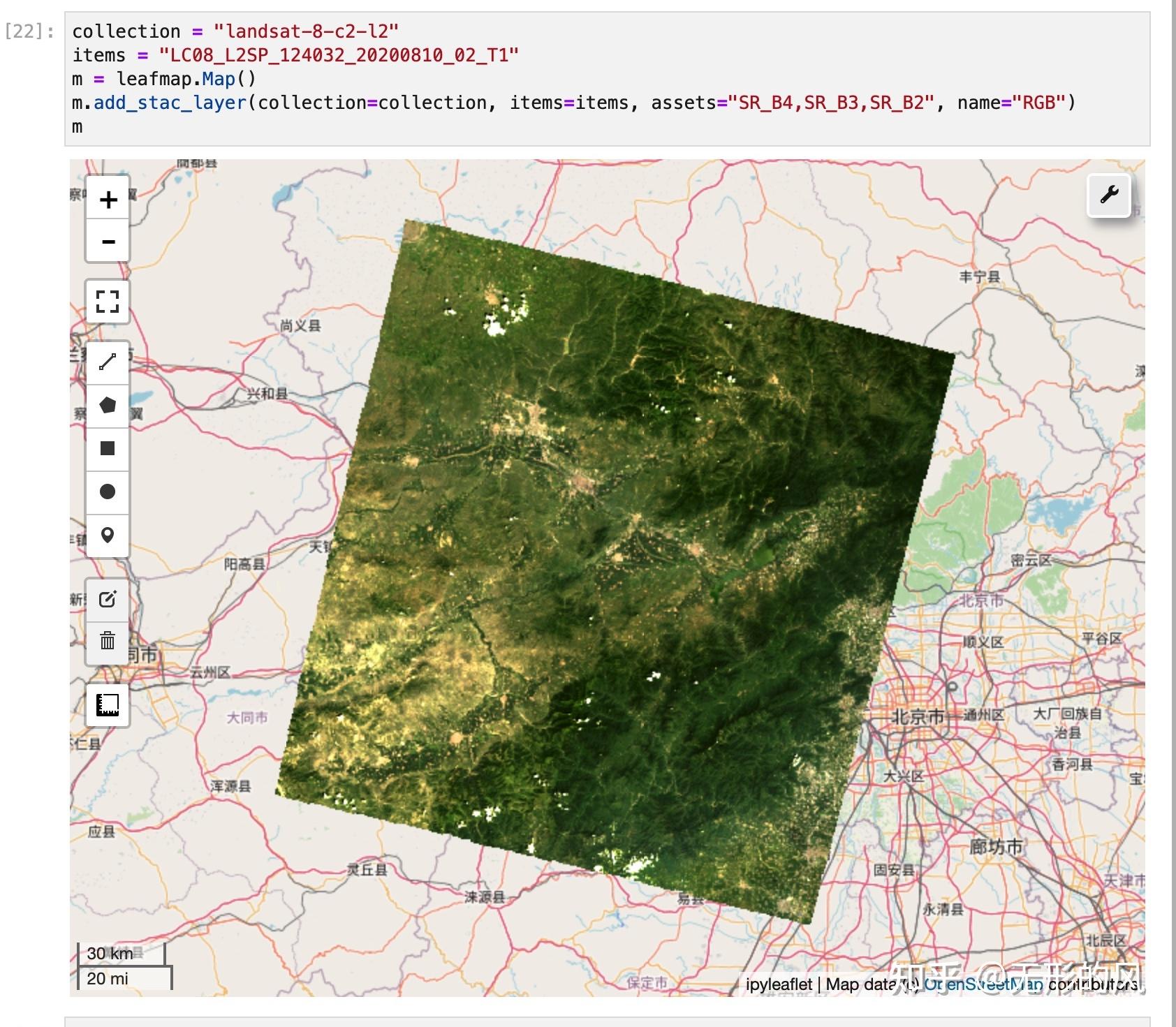 Planetary Computer学习笔记六：数据加载展示 - 知乎