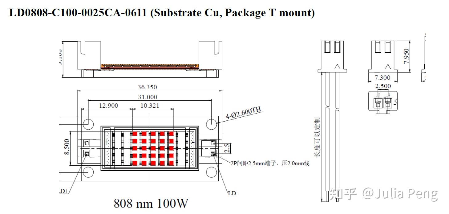 高功率 808nm VCSEL 及应用 - 知乎