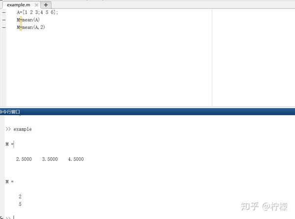均值和中位数的Matlab函数&&求矩阵的均值 - 知乎