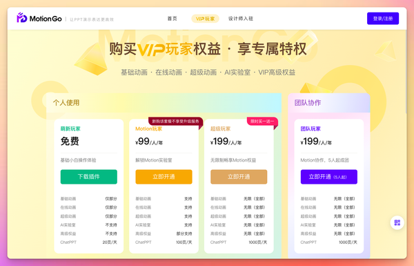 MotionGo：AI 智能内容创作辅助的专业级 PPT 动画插件，让你的演示更简单高效！ - 知乎