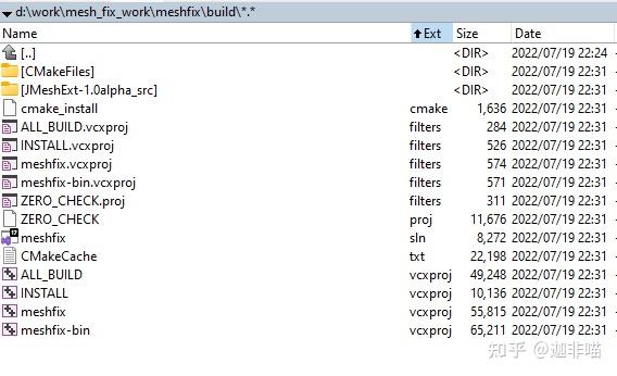 VS2022+windows11+meshfix简单编译测试 - 知乎