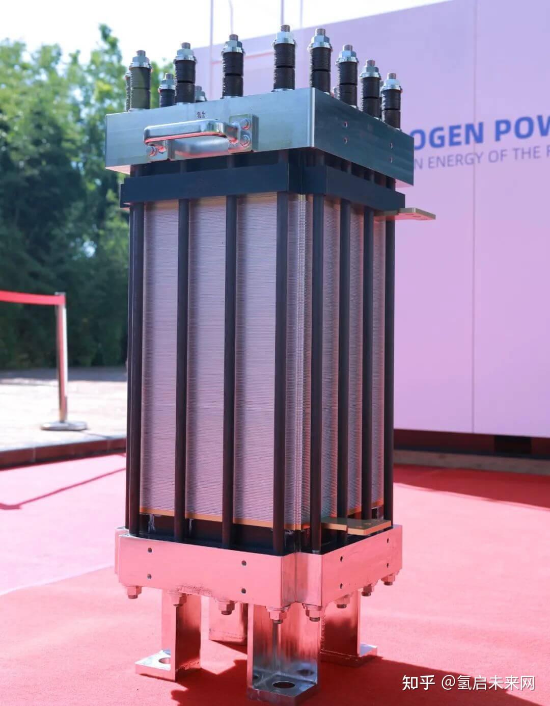 亿华通首套PEM电解水制氢产品发布，电耗低至4.19kWh/Nm3 - 知乎