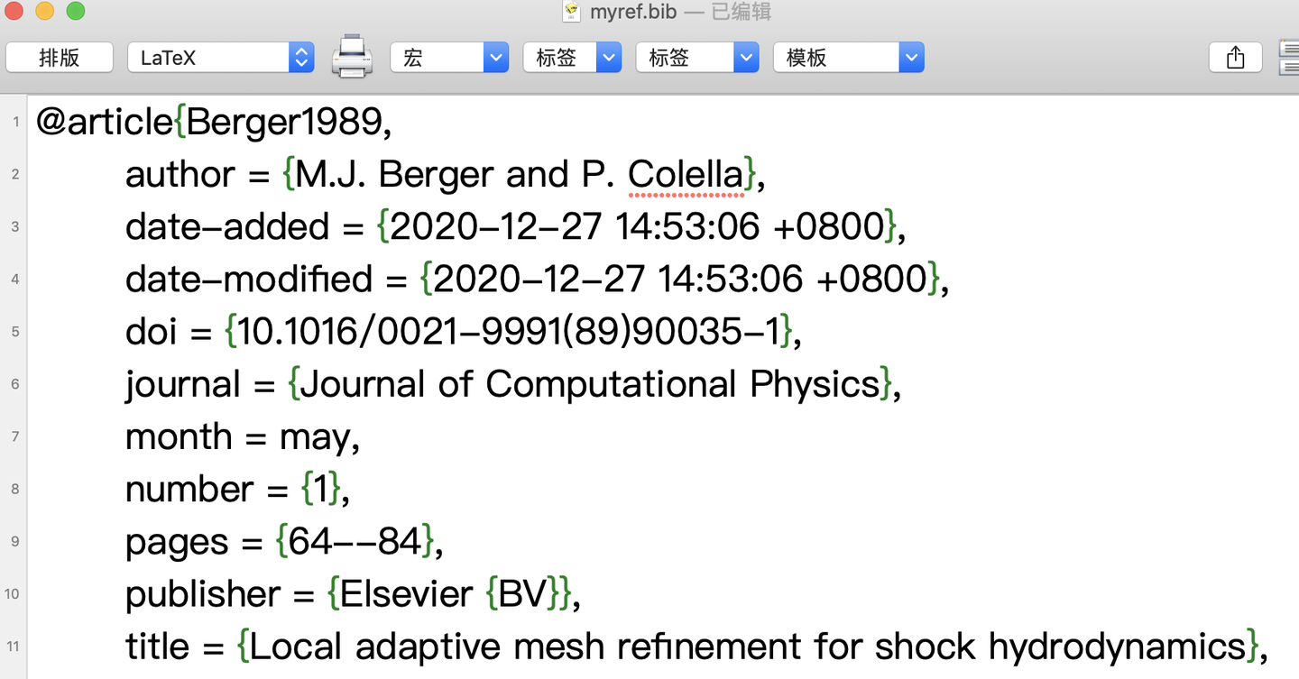 使用BibDesk编辑Latex文献 - 知乎