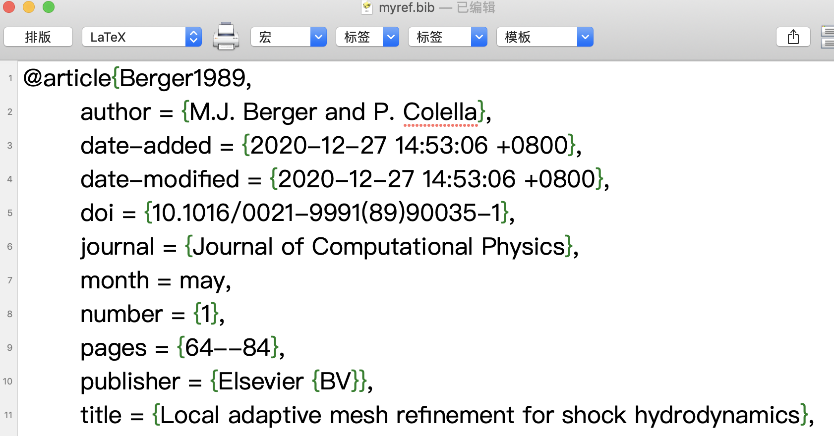 使用BibDesk编辑Latex文献 - 知乎