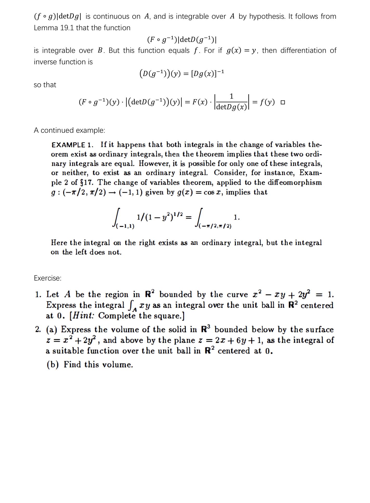 4. Change of Variables - 知乎