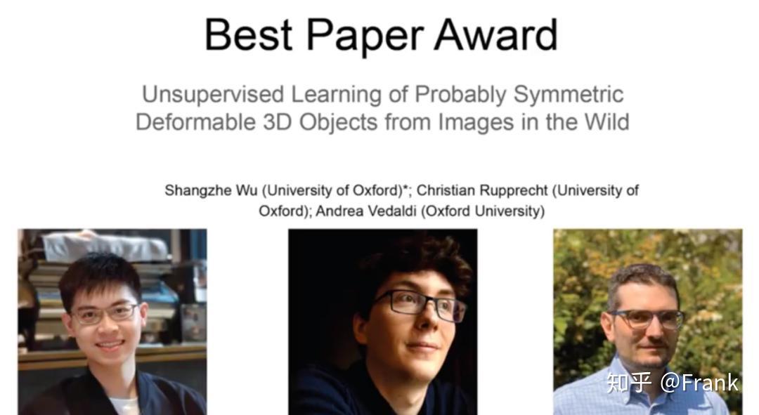 Cvpr 2020华人一作包揽最佳论文、最佳学生论文，中国作者占39 ，清华高居第一 知乎