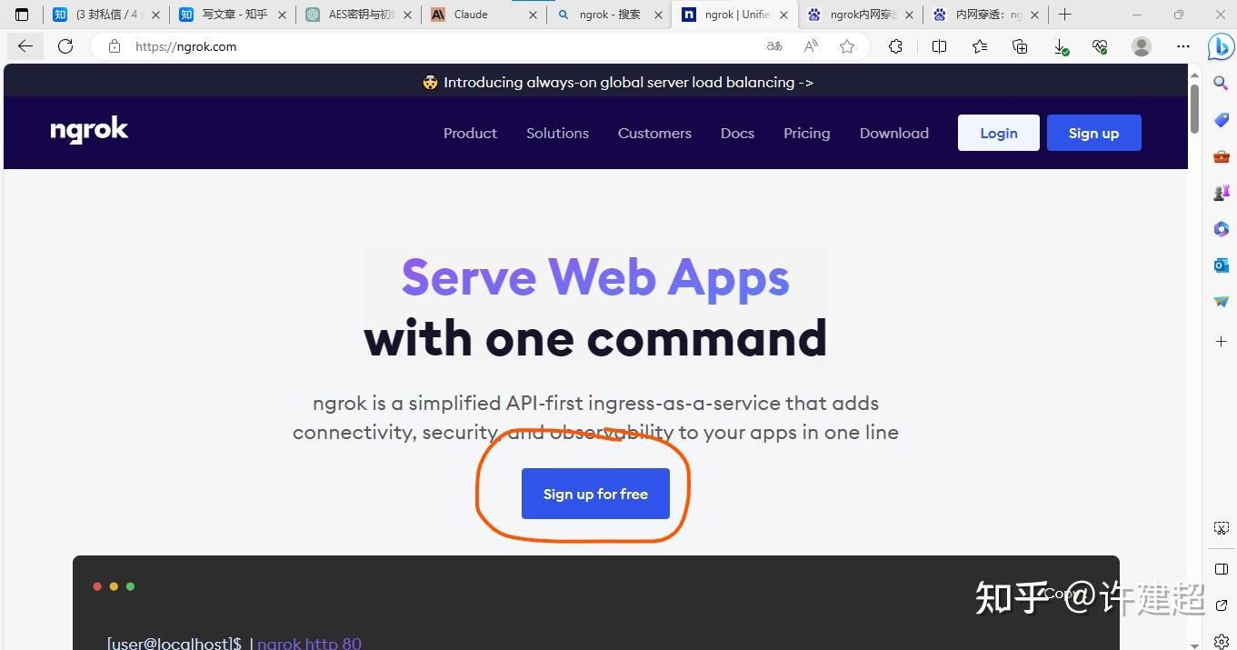 使用ngrok进行内网穿透与远程访问 - 知乎